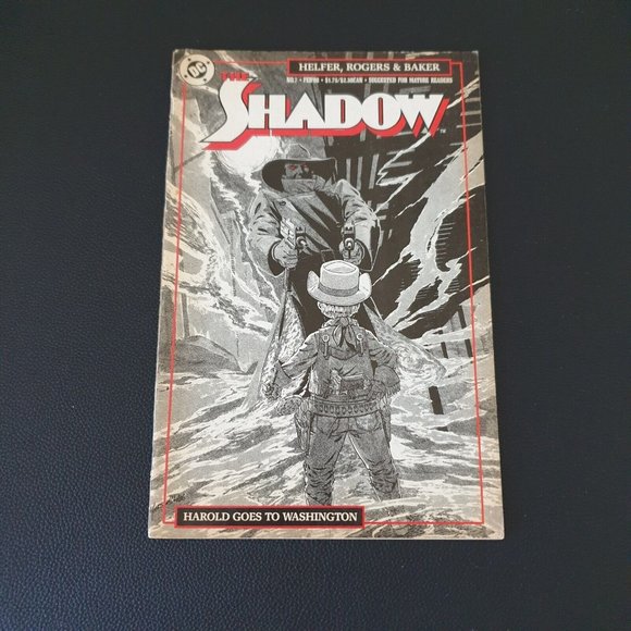 DC Comics | Other | Dc Comics The Shadow 7 Feb 988 Book Collector ...